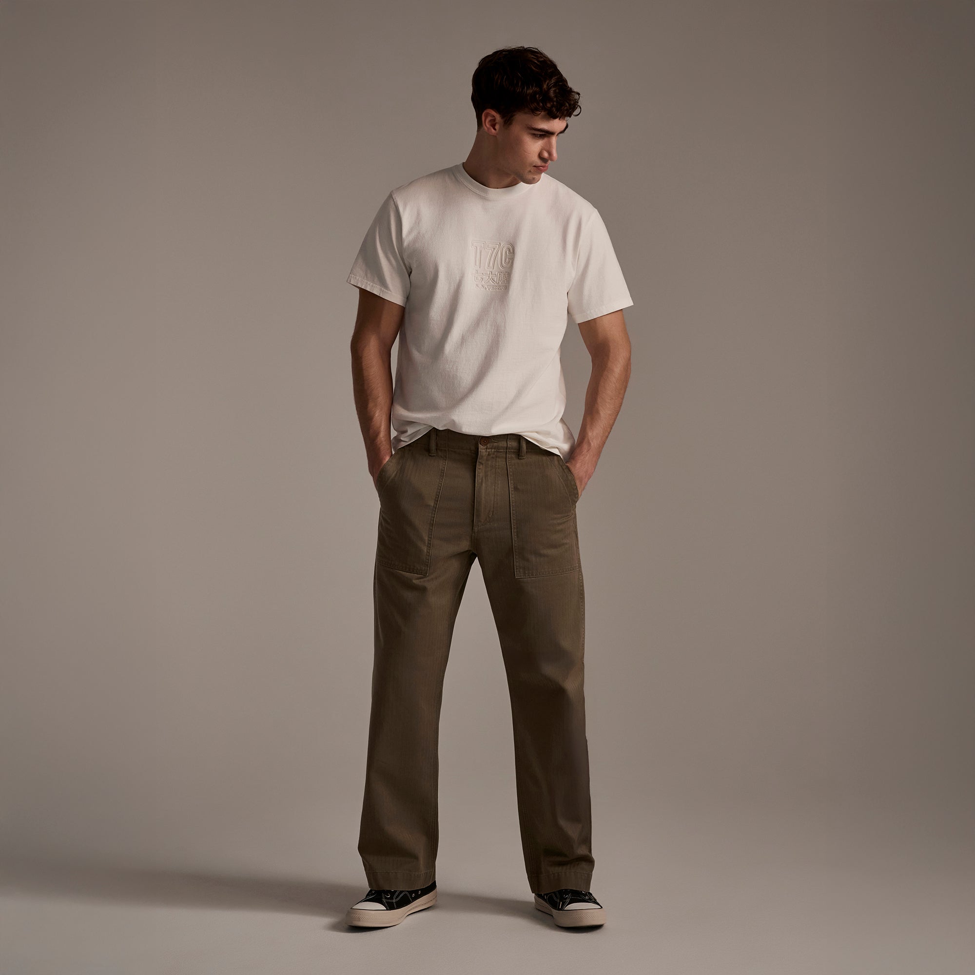 The Liam Military Pant in Olive Drab – T7C The Seven Continents